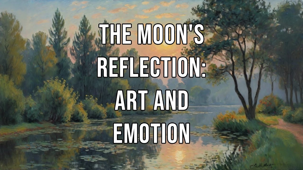 The Moon's Reflection Art and Emotion #moonlight #artinspiration # ...