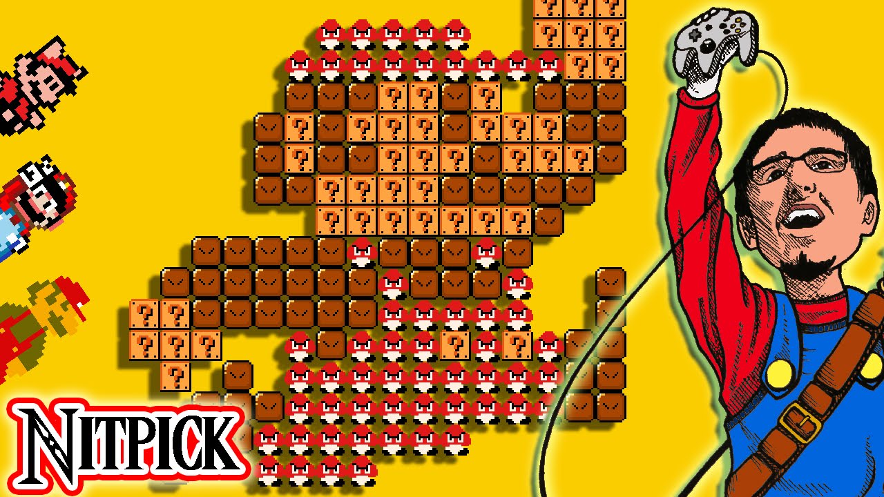 Super Mario Maker - Jonny Nitpick - YouTube