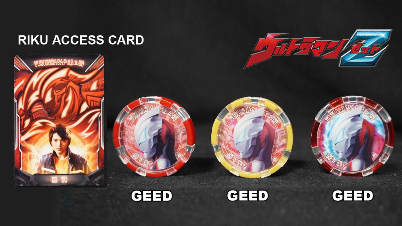 DX Ultraman Z Riser : Geed + Geed + Geed (test) - YouTube