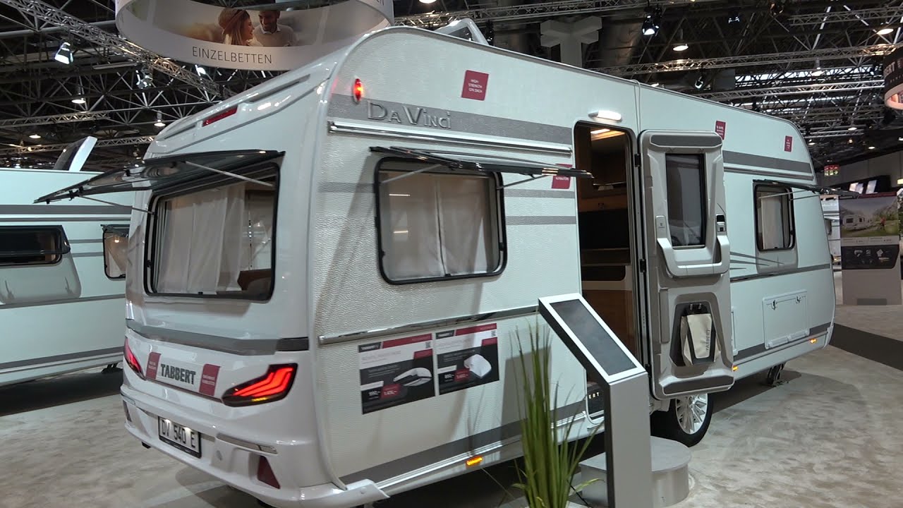 The 2022 TABBERT DAVINCI 540E caravan - YouTube
