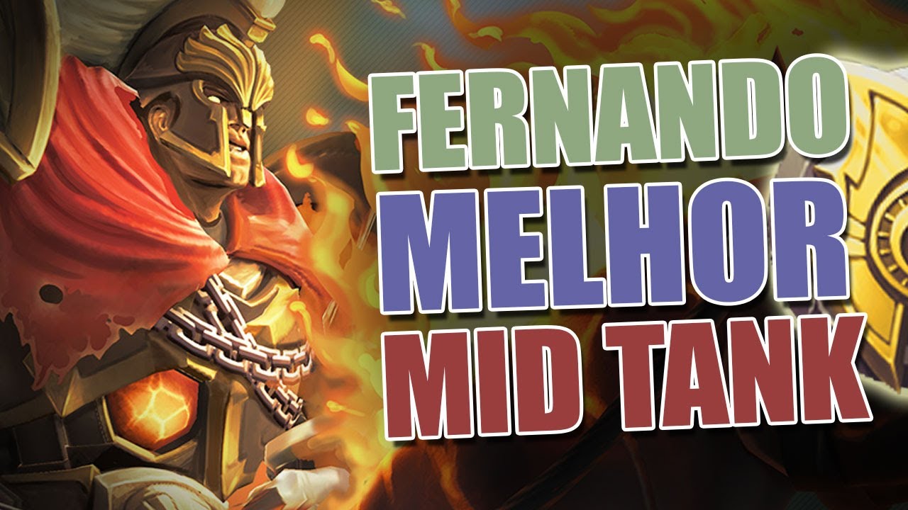 FERNANDO MELHOR MID TANK - Paladins Ranked Gameplay - YouTube