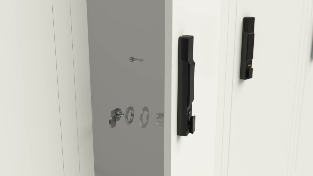 Digilock - Retrofit Smart Lock : Cam Lock to #Versa (RFID) - YouTube