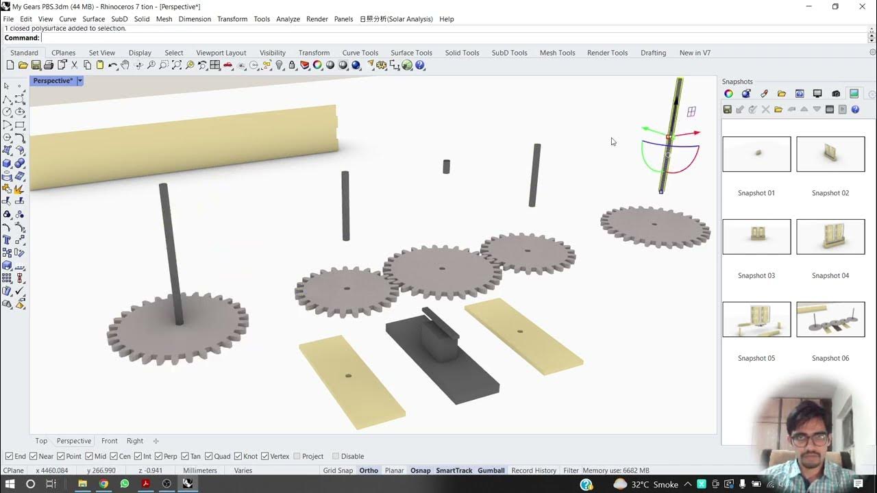 How to create exploded animations in Rhino - YouTube