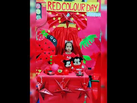 Red colour day celebration - YouTube