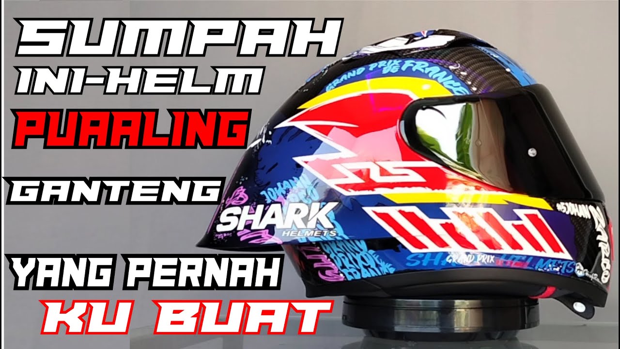 Tutorial repaint helm ter - GANTENG yang pernah saya buat - YouTube