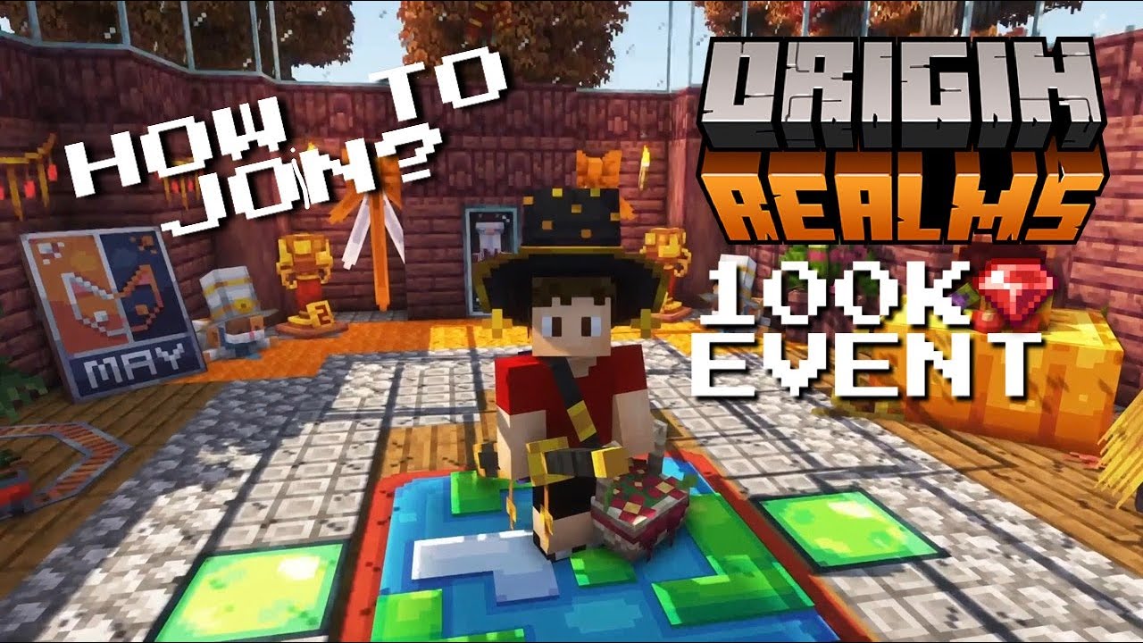 Origin Realms 100k RUBY EVENT!! How to enter? - YouTube