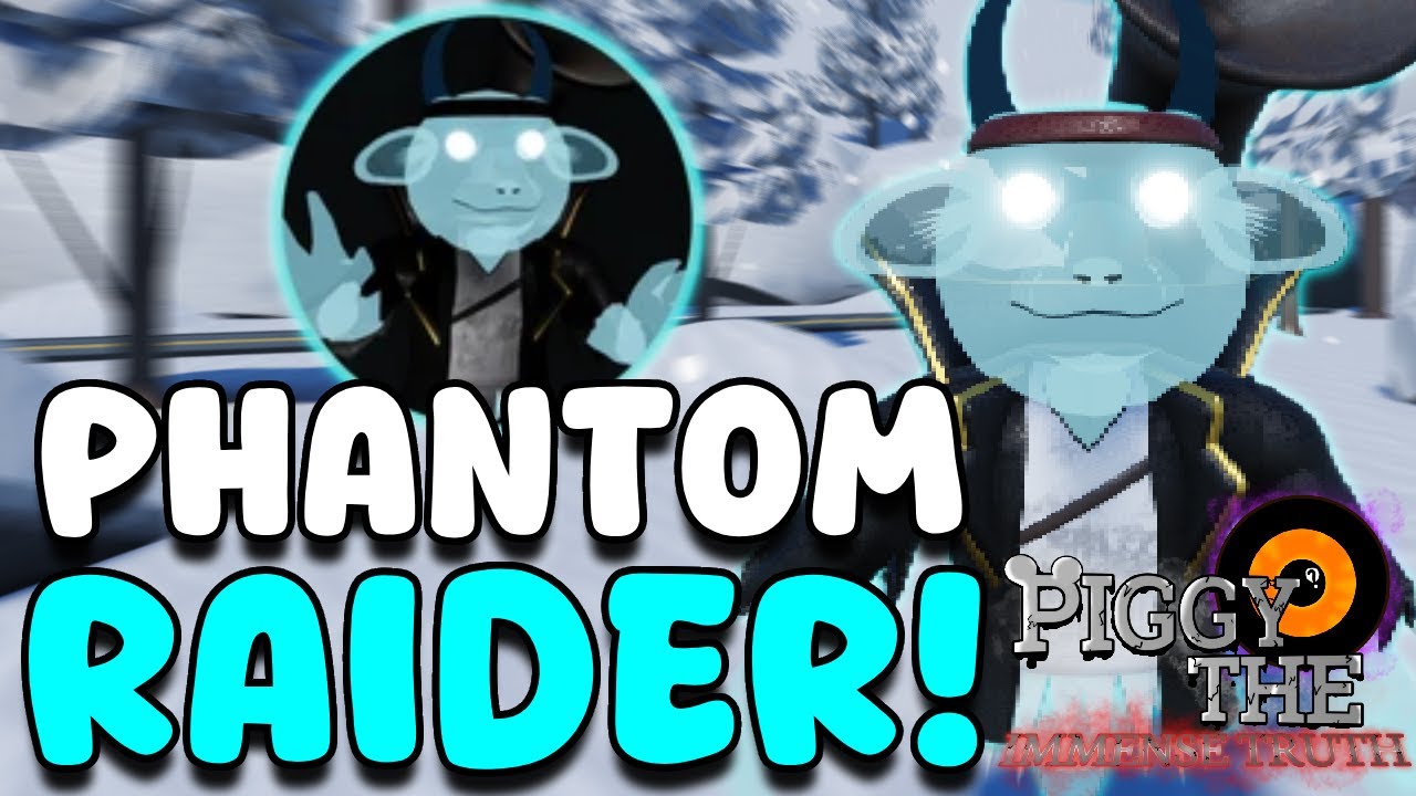 HOW TO GET THE "PHANTOM RAIDER" BADGE AND MORPH INSIDE OF PIGGY THE ...