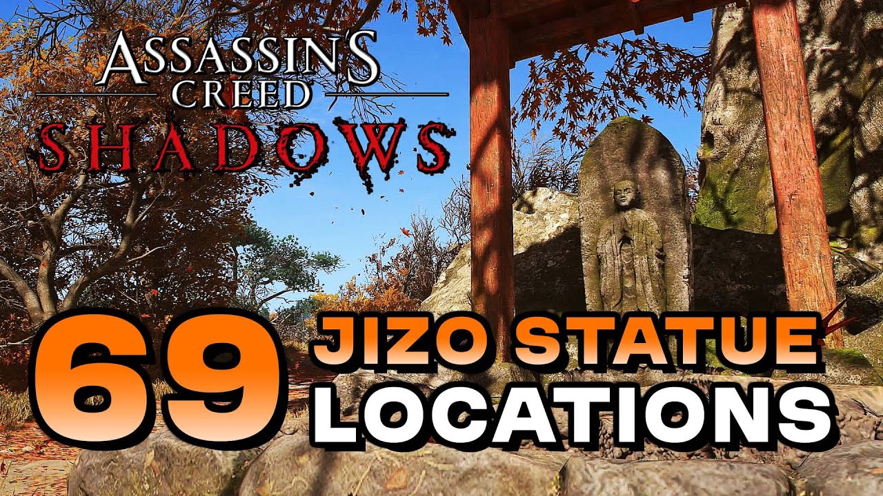 Assassin's Creed Shadows - All Jizo Statue Locations - YouTube