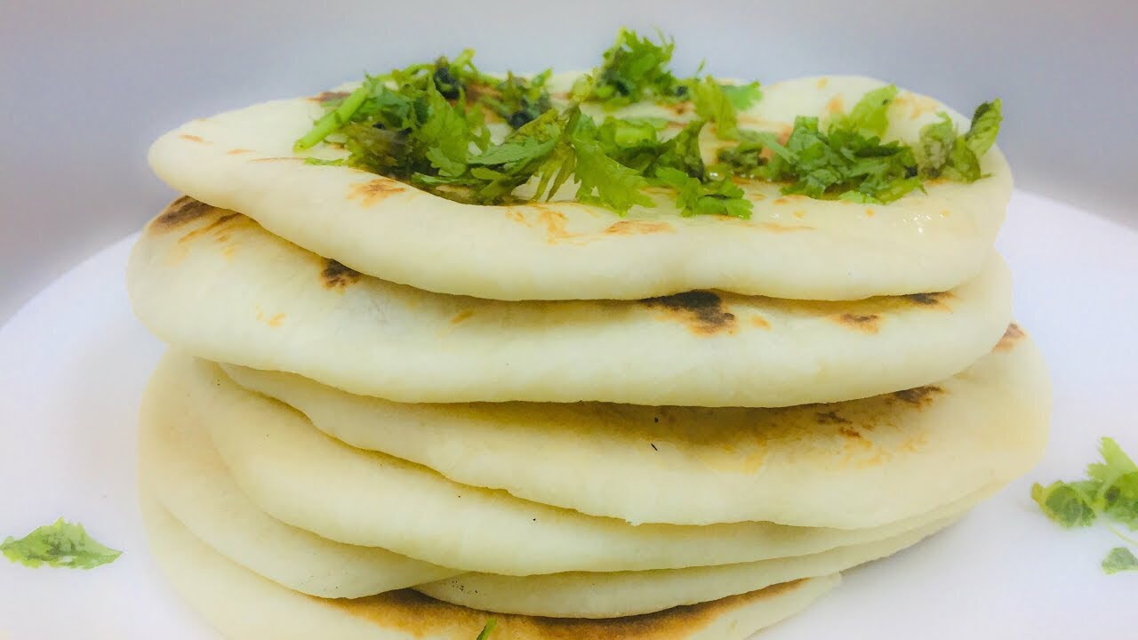 Soft naan bread | olive oil flavoured turkish naan | soft naan - YouTube