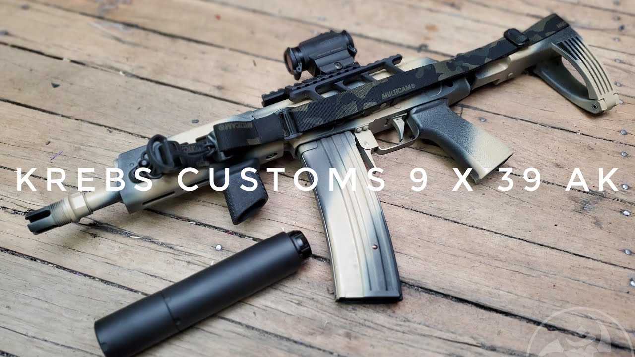 Krebs Customs 9x39 AK Pitsol - YouTube