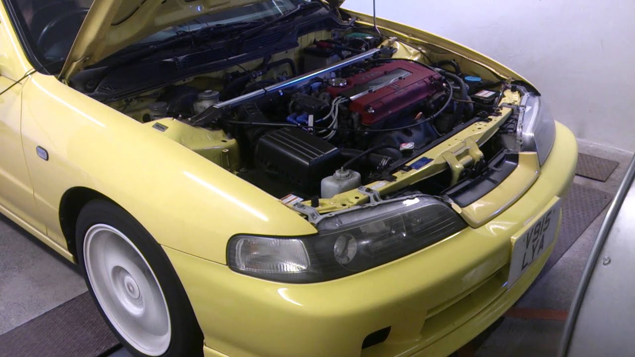 Honda Integra 98' Spec R JDM dyno - YouTube