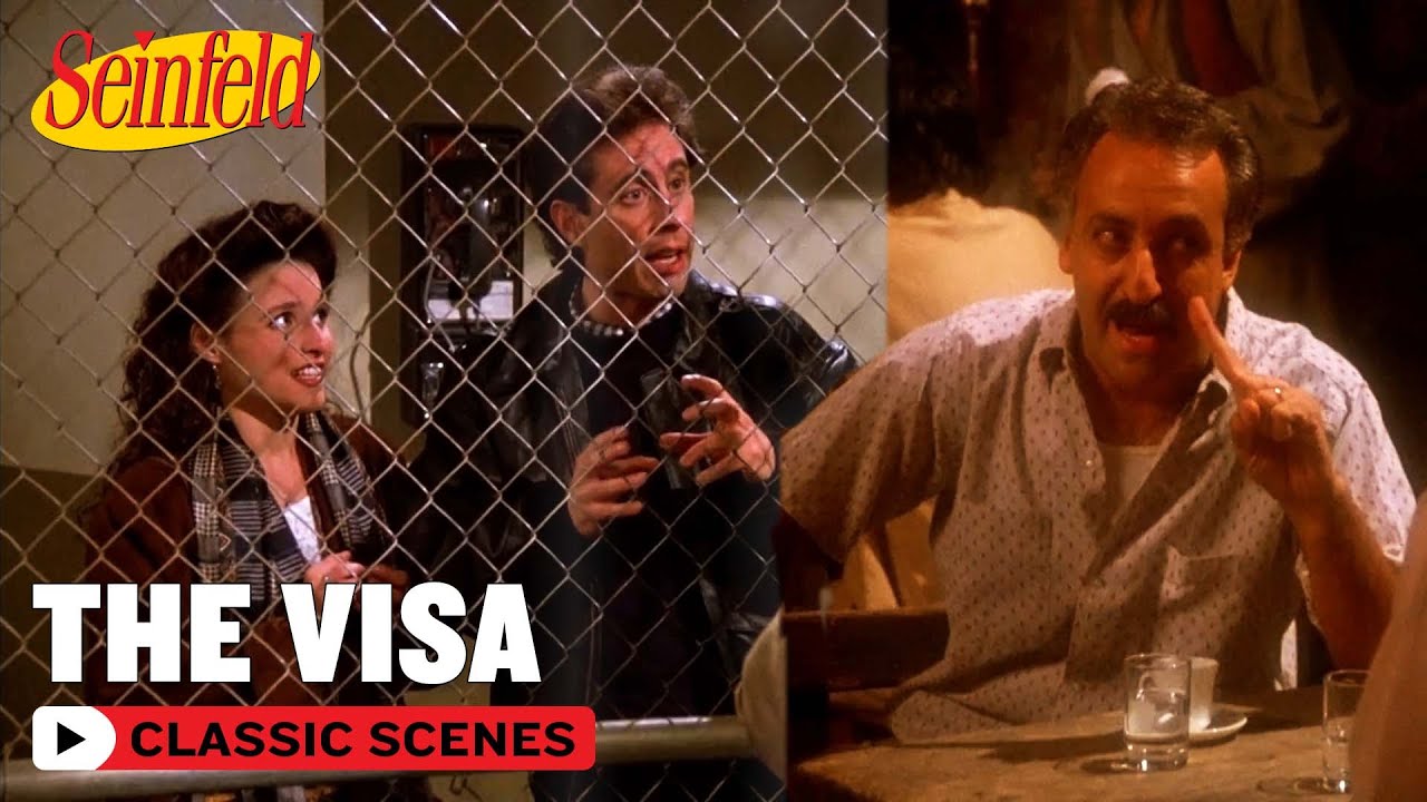 Jerry Gets Babu Deported | The Visa | Seinfeld - YouTube