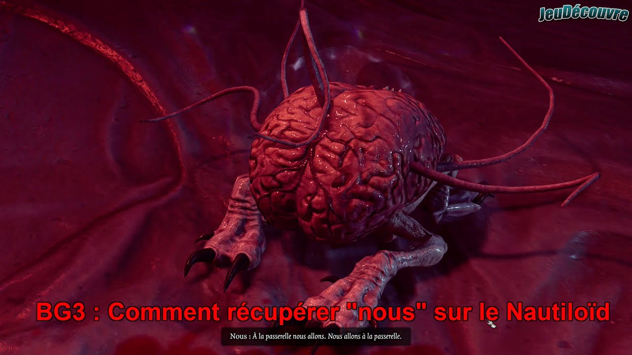 Comment récupérer "nous", le dévoreur d'intellect dans BG3 - YouTube