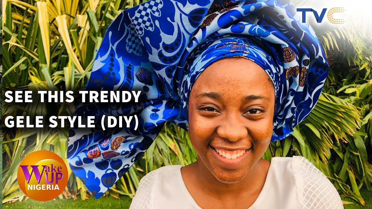 DIY: Side Wave Trendy Gele Style - YouTube