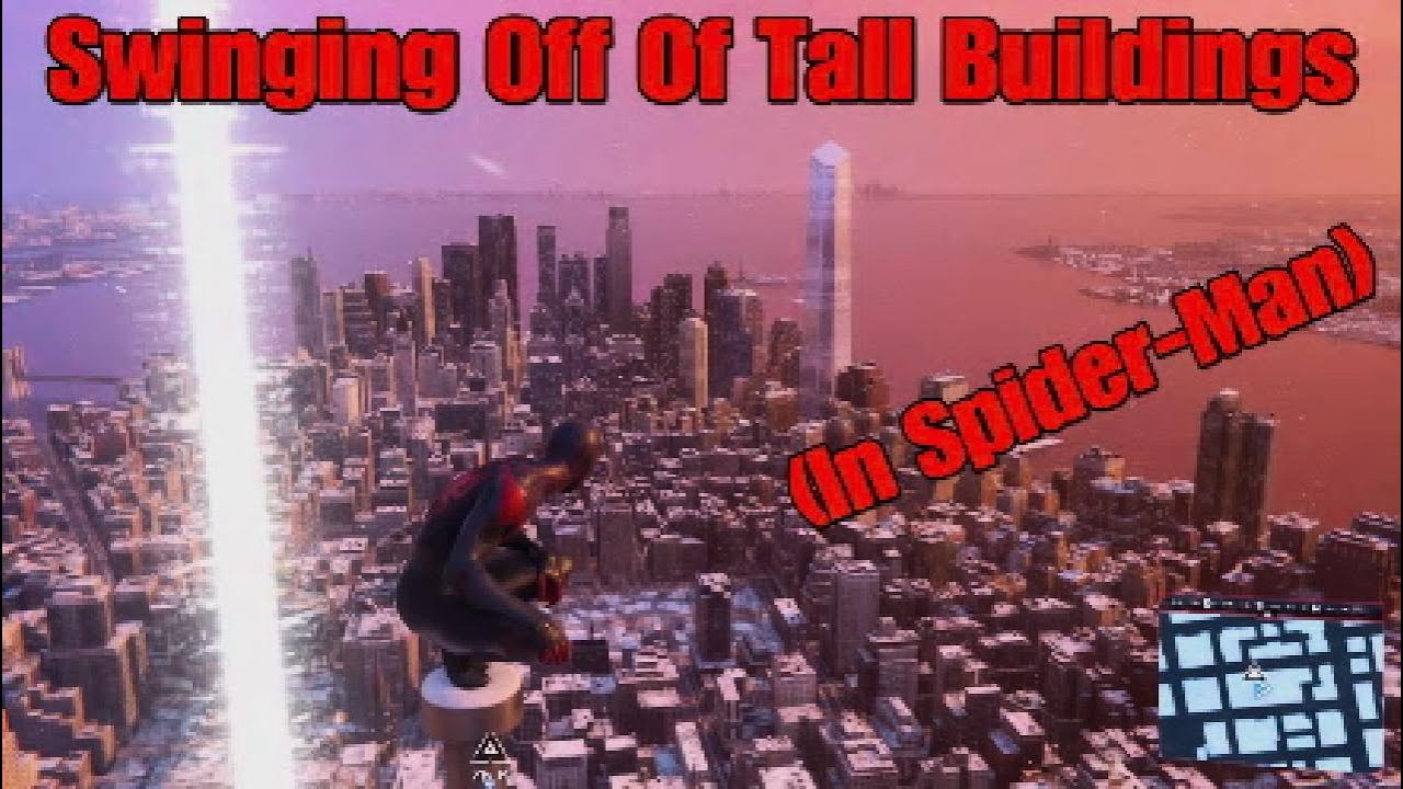 Swinging Off Of Tall Building's In Spider-Man - YouTube
