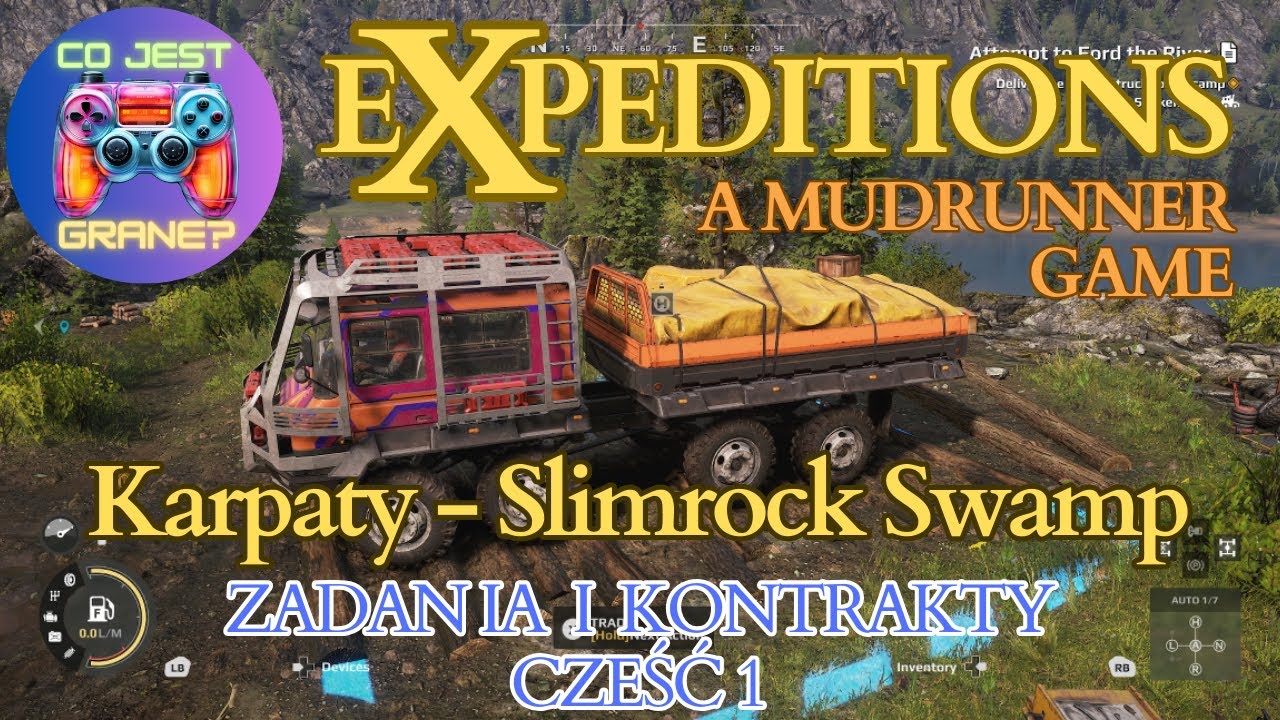 Karpaty - Slimrock Swamp (zadania - cześć 1) | Expeditions: A MudRunner Game PL | #Co_Jest_Grane ...