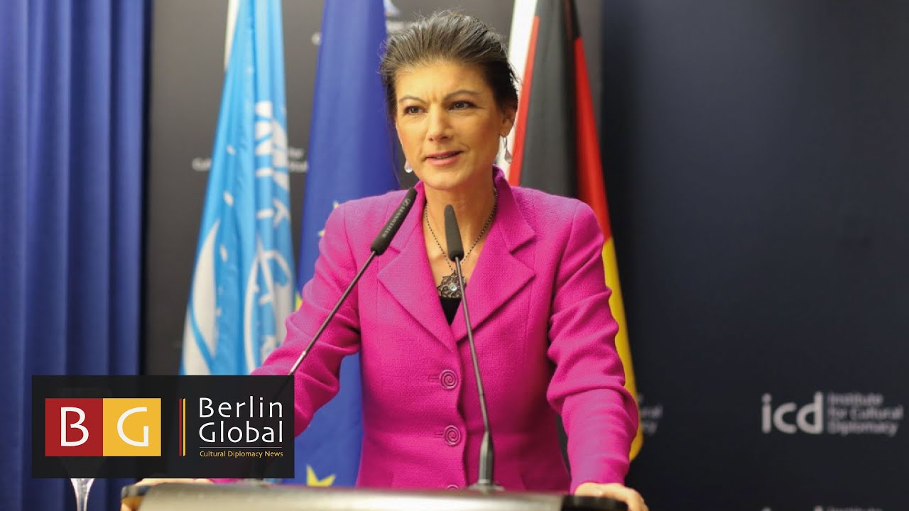 Sahra Wagenknecht (Member of the German Parliament; Die Linke) - With ...