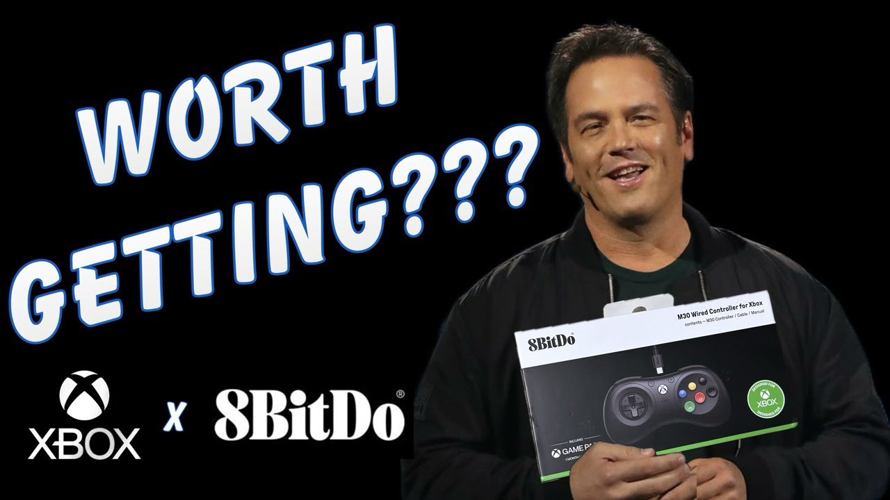 8Bitdo M30 Wired Controller for Xbox Review - YouTube
