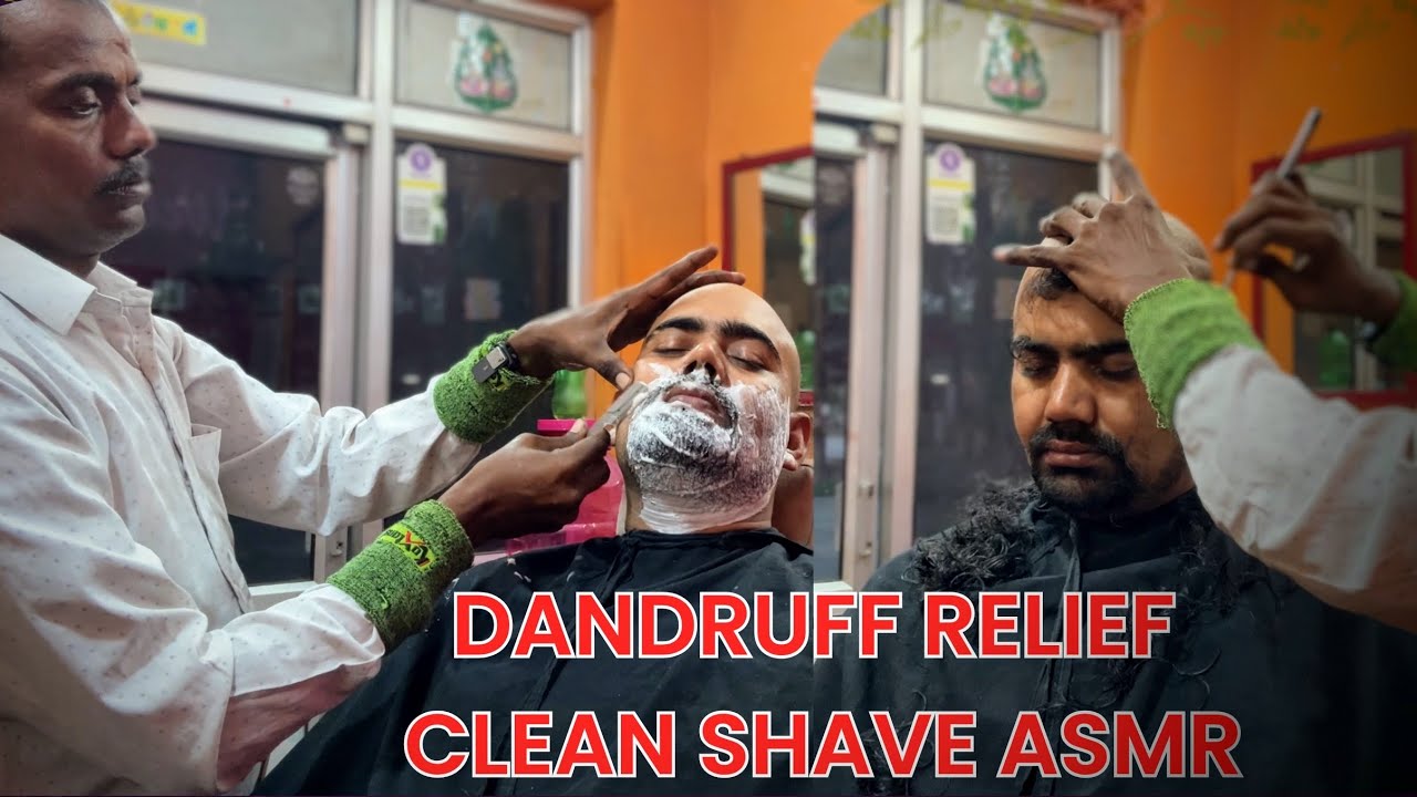 ASMR :: Relaxing Clean Head Shave | Deep Sleep-Inducing ASMR Barber ...