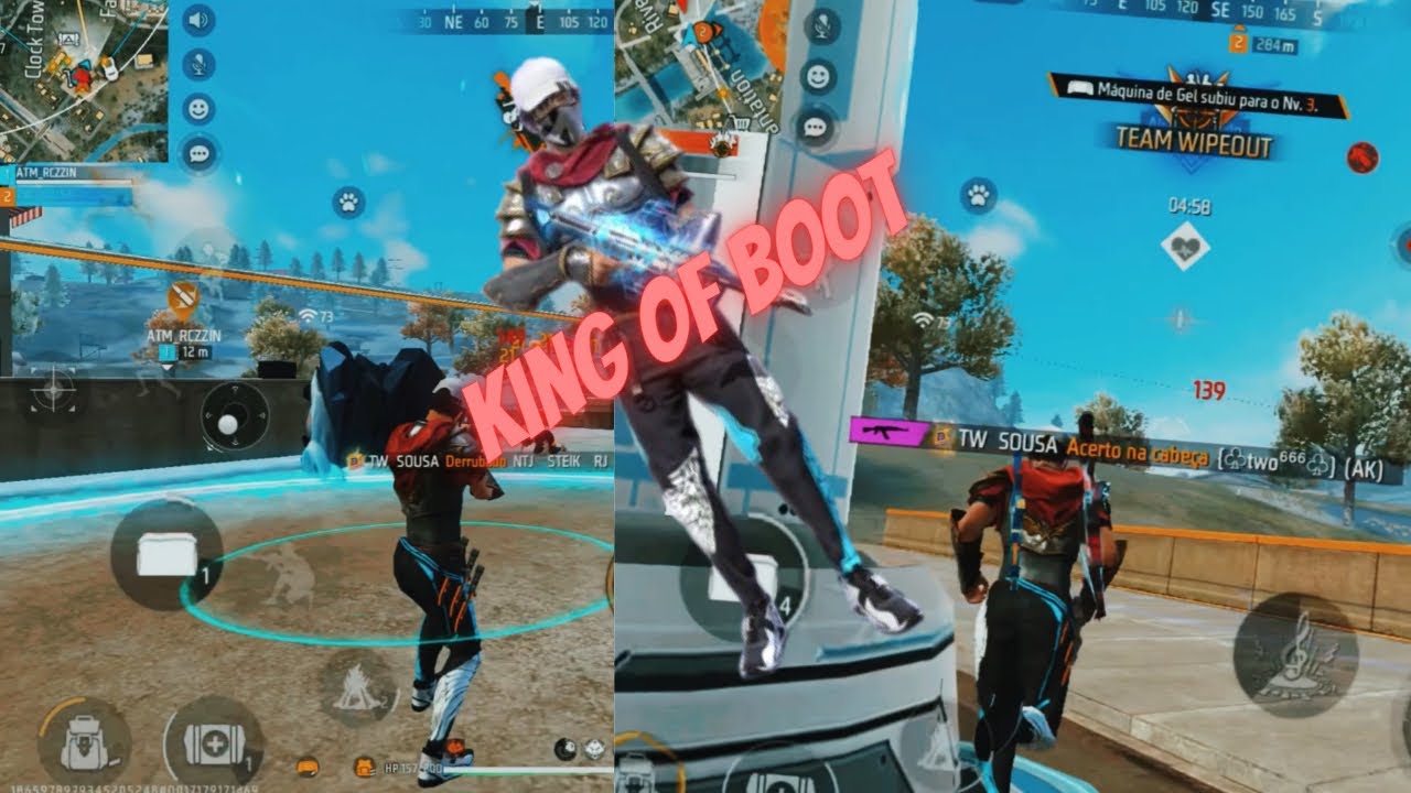 KING OF BOOT HIGHLIGHTS FREE FIRE IPAD 9 - YouTube