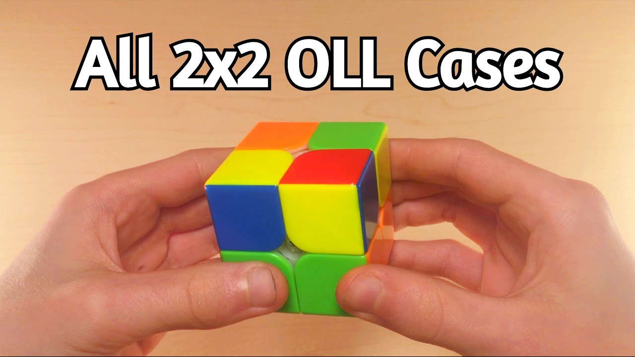 All 2x2 OLL Cases With the Optimal Finger Tricks! - YouTube