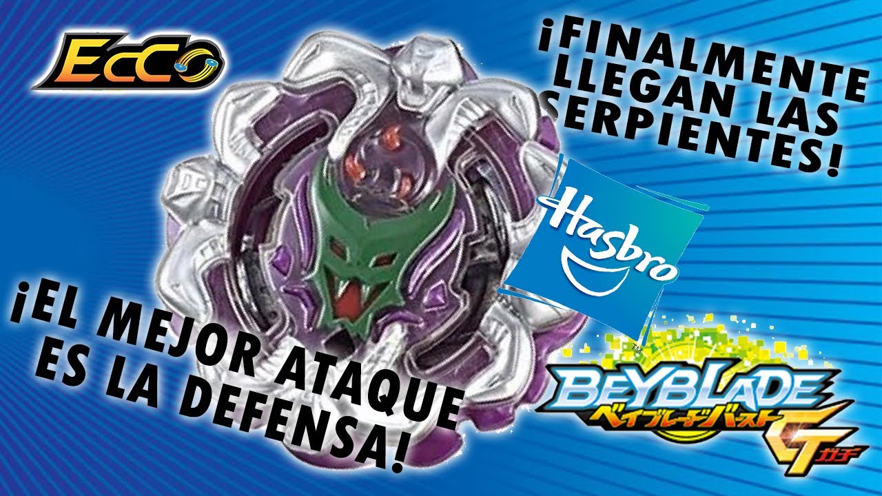 Typhon T4 4 Defense-S Beyblade burst Turbo Slingshock - YouTube