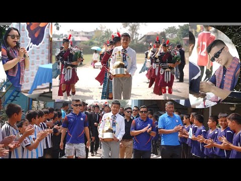 NSL trophy tour at East horizon boarding school chhote ko fan haru ...
