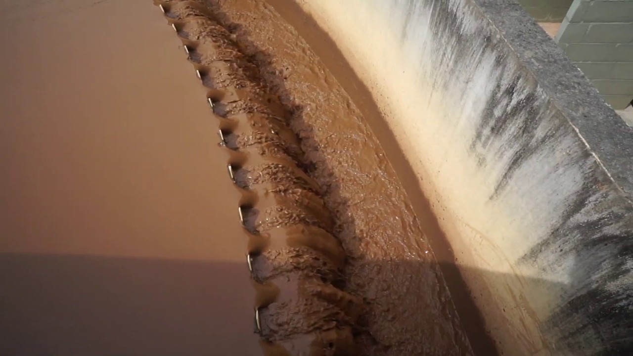 Gravity thickeners in water treatment plant sludge ! - YouTube
