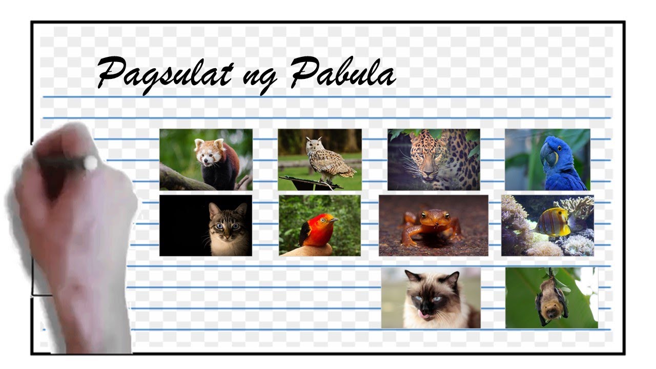 Paraan sa Pagsulat ng sariling Pabula - YouTube