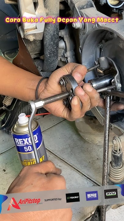 Cara Mudah Melepas Pully Depan Yang Macet - YouTube