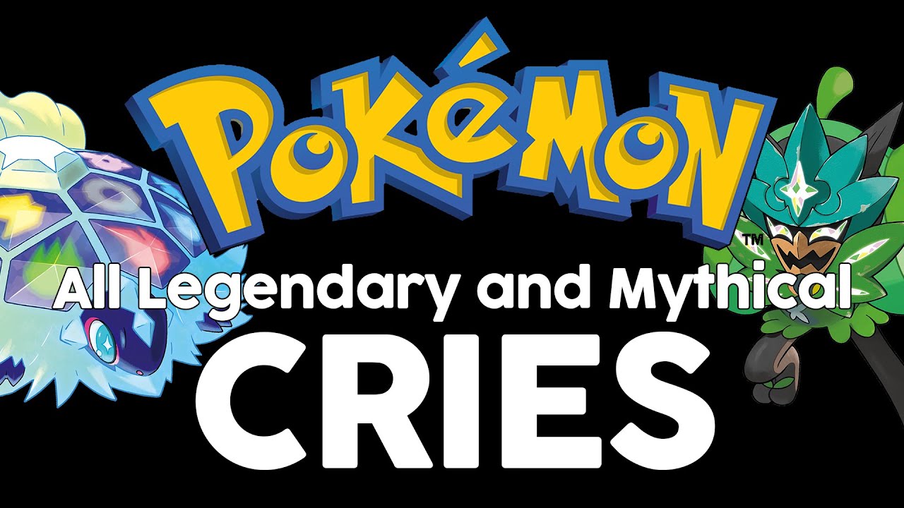 Pokémon - All LEGENDARY and MYTHICAL Pokémon Cries [INCLUDING SCARLET ...