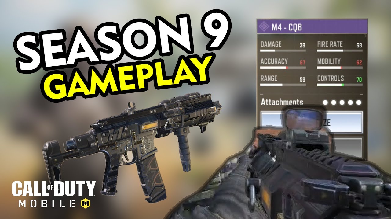 CODM Season 9 Gameplay | M4 (CBQ Blueprint) Gameplay | Call Of Duty ...