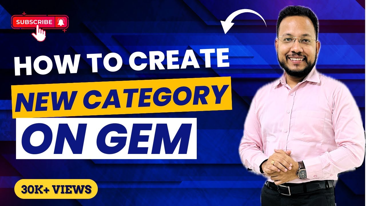 How To Create New Category On GeM New Category On GeM Category Creation New Category In How To Create New Category On GeM New Category On GeM Category Creation New Category In