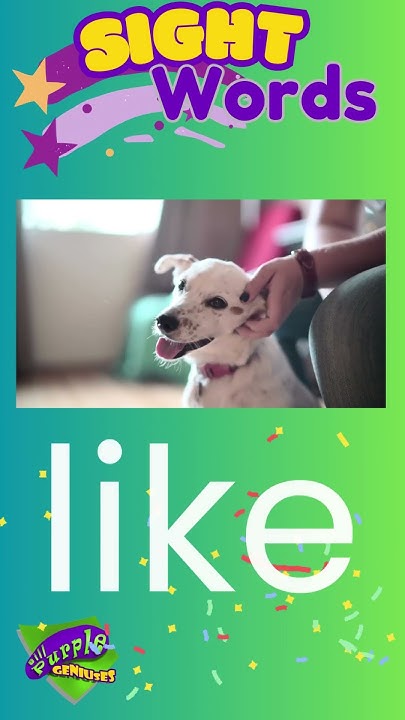 Learn to Read| Let's Read Together the Word "Like"| Sight Word "Like ...