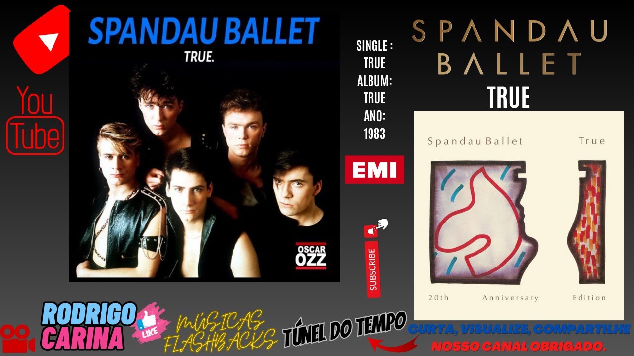 Spandau Ballet - True - YouTube