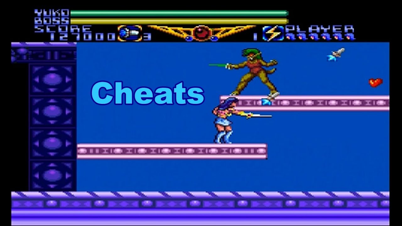 Valis II Game Genie (PC Engine CD) - YouTube