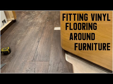 579. Fitting Flooring AFTER fitting furniture - EEEK !! - YouTube