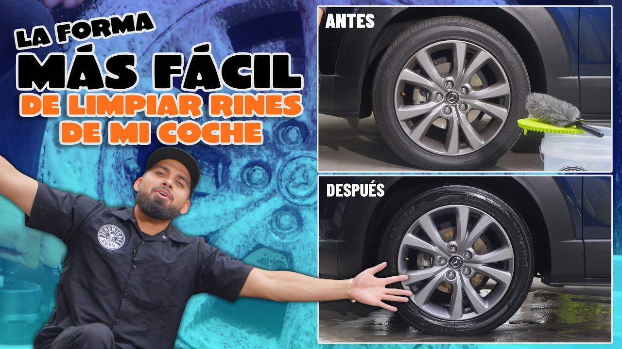 La Forma Más Fácil De Limpiar Rines De Mi Coche - Chemical Guys - YouTube