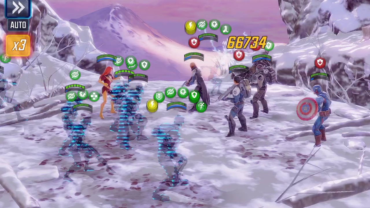 MSF U7 1st lane node 5. 60k~ Storm offense up 20 charges, x1 speed ...