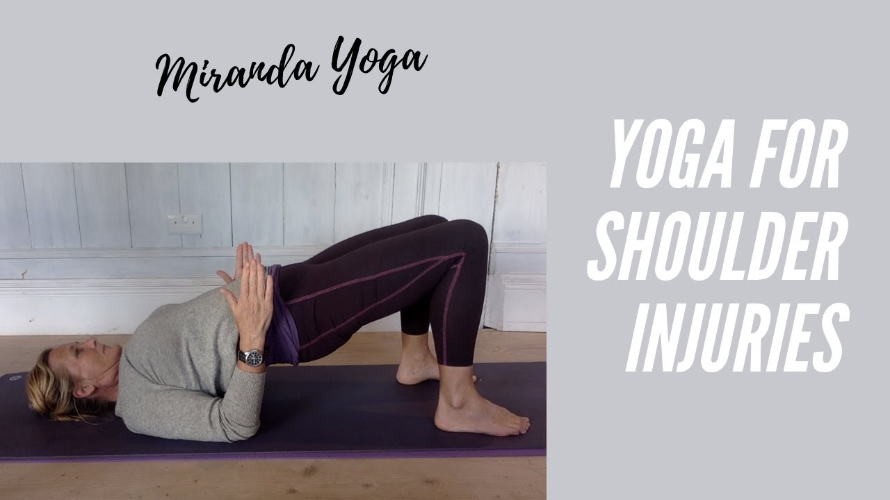Real yoga solutions for shoulder injuries - YouTube