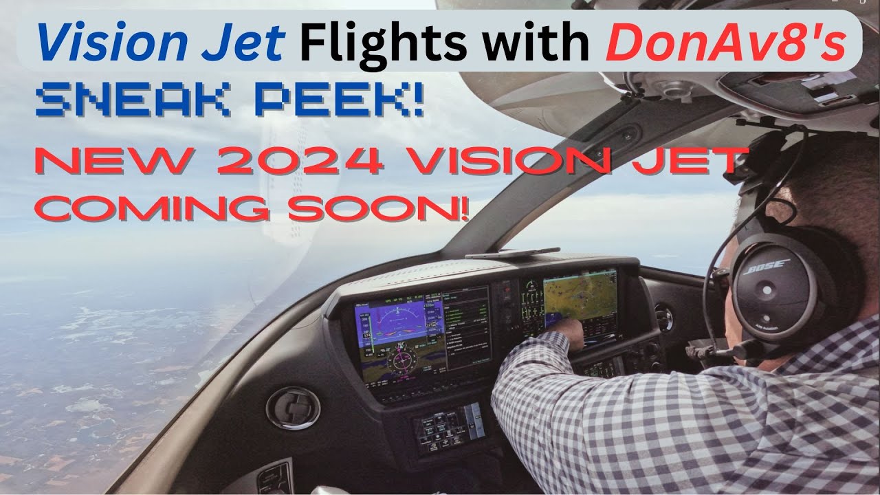 SNEAK PEEK Into a 2024 Cirrus Aircraft SF50 Vision Jet! - YouTube
