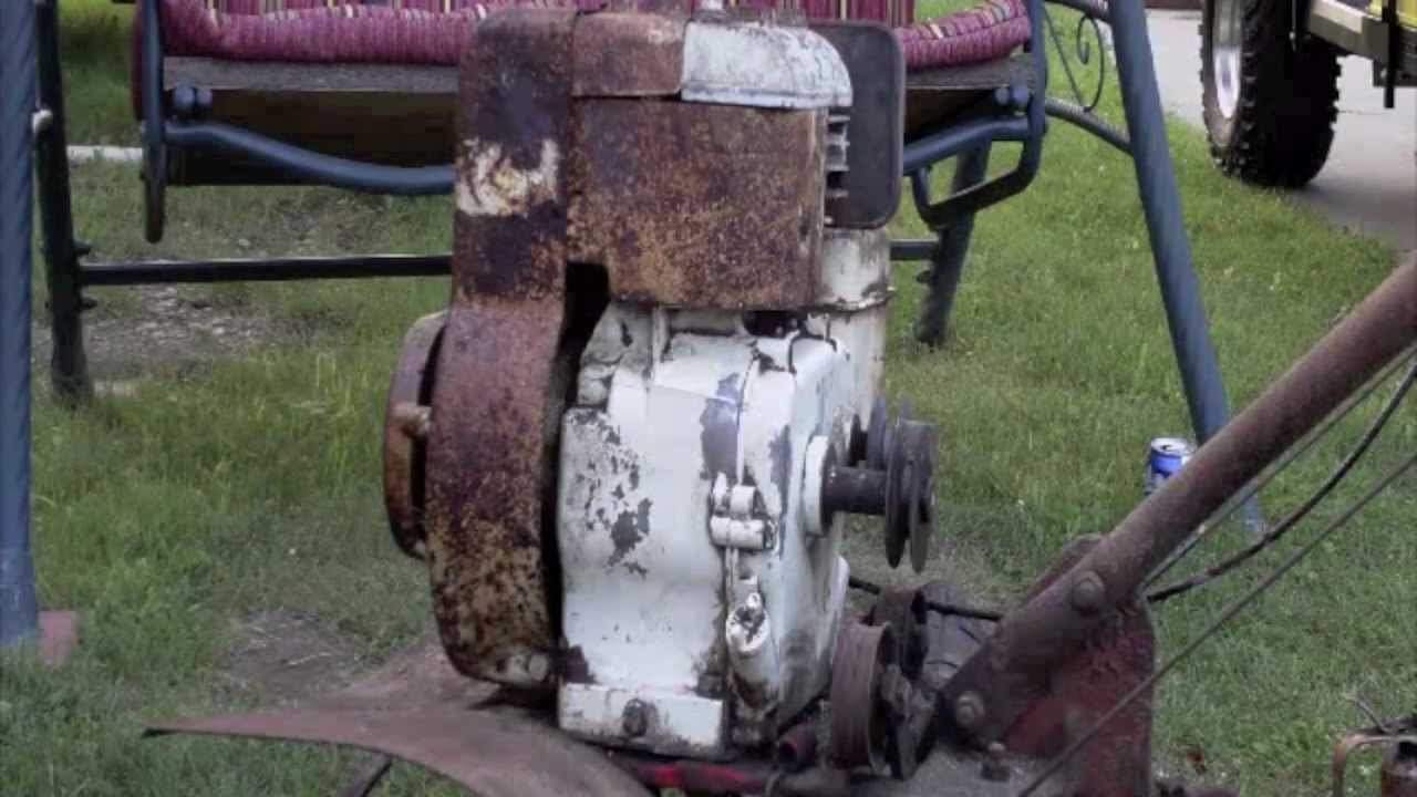4hp Briggs Roto Tiller - YouTube