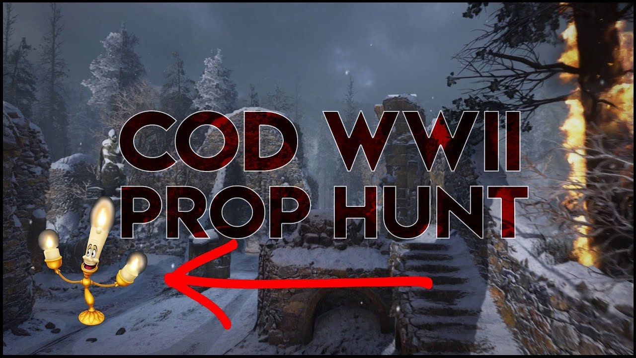 COD WW2 Prop Hunt! - YouTube