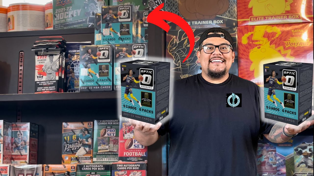 Sports Card Hunting! The LUCKIEST sports card RESTOCK!! 2021-22 Optic ...