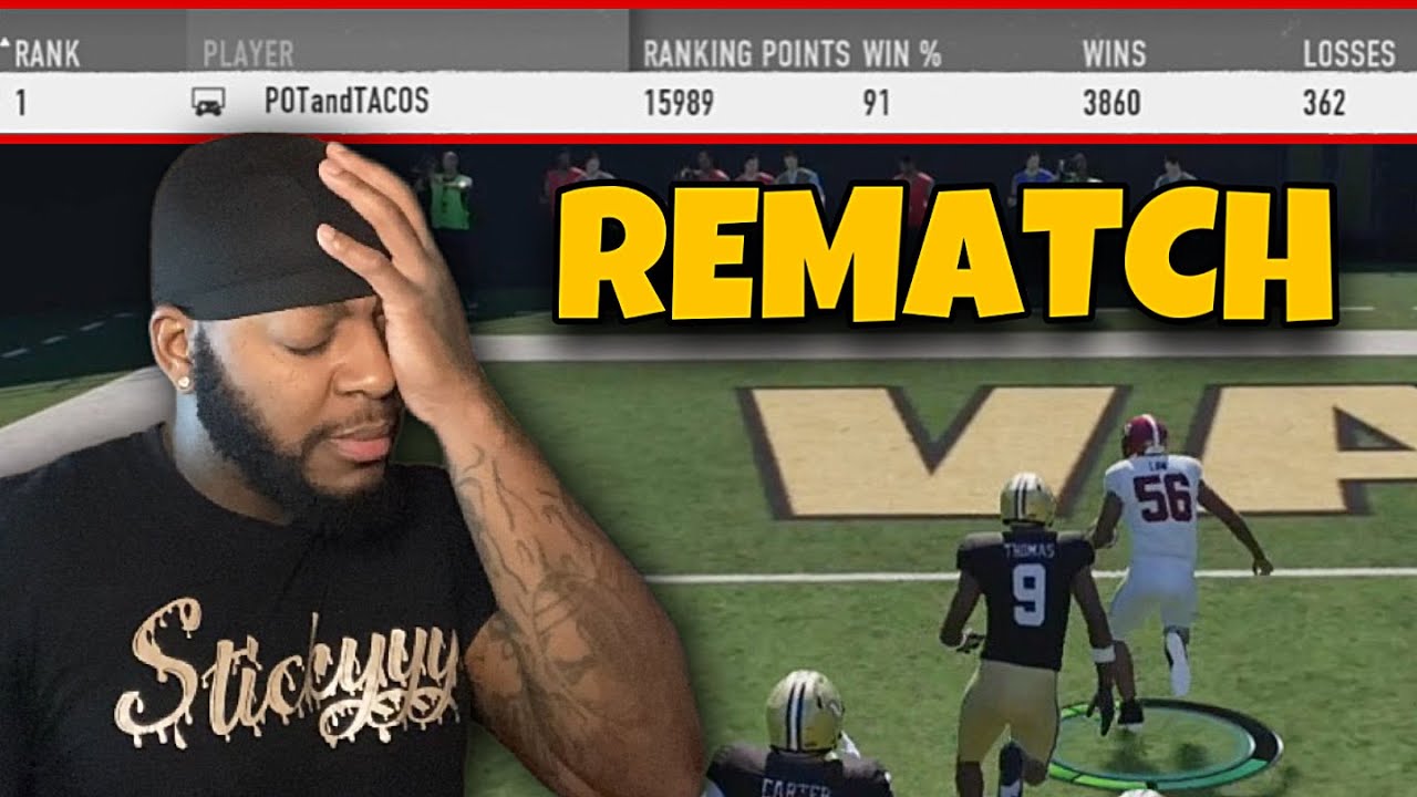 REMATCH vs The #1 Ranked Player In The World! - YouTube