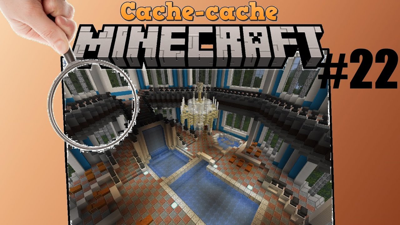 Minecraft #22 - Cache-cache et jeu de la sardine (avec Nélive, Mehdi, Tibiscuit, Xeno et Majin ...