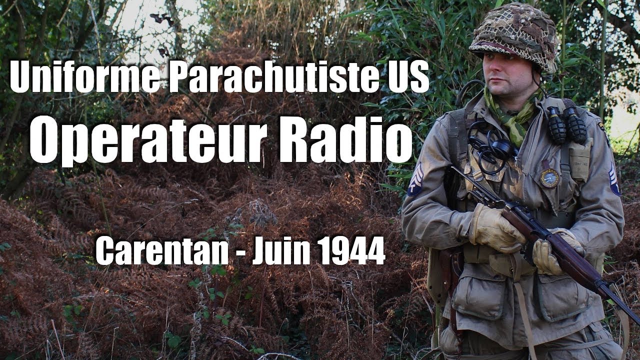 🧥 Para US - Opérateur radio - Présentation d'uniforme WW2 - YouTube