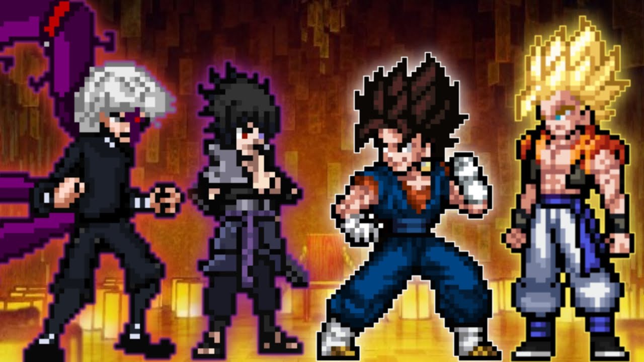Sasuke Final RN OP & Kaneki OP VS Vegito DBS OP & Gogeta OP in Jump ...