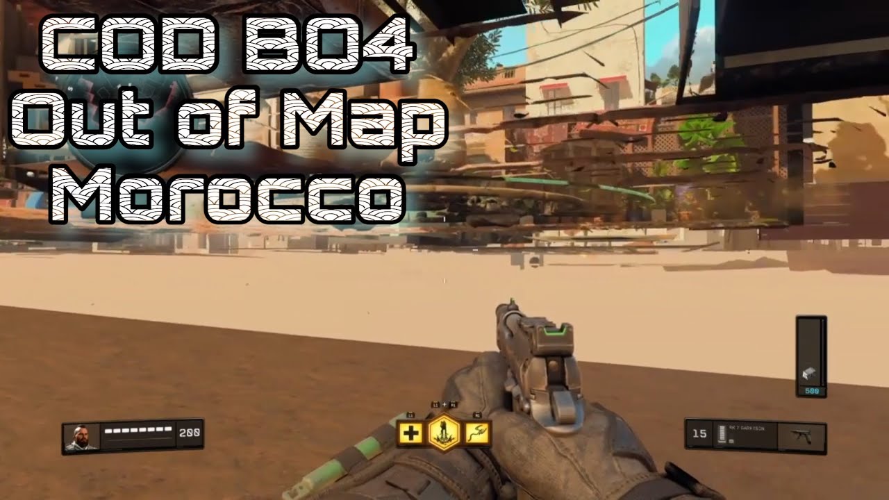 Black Ops 4 Glitch: NEW Solo Out of Map Wallbreach on Morocco (COD BO4 ...