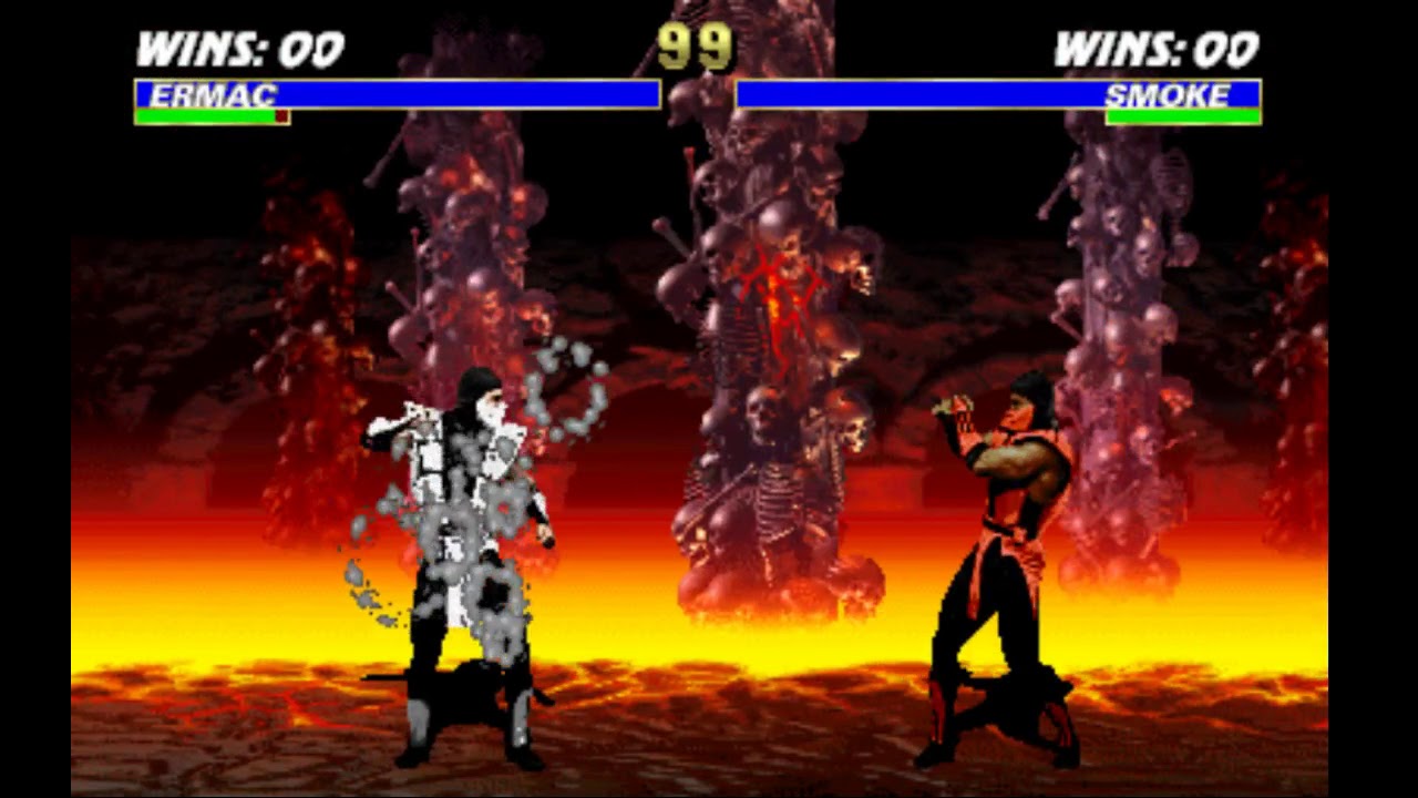 UMK3 MAME Basic Combo Ermac - YouTube